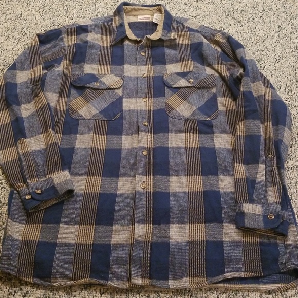 Field & Stream | Shirts | Vintage Field Stream Heavy Flannel Shirt Xl ...